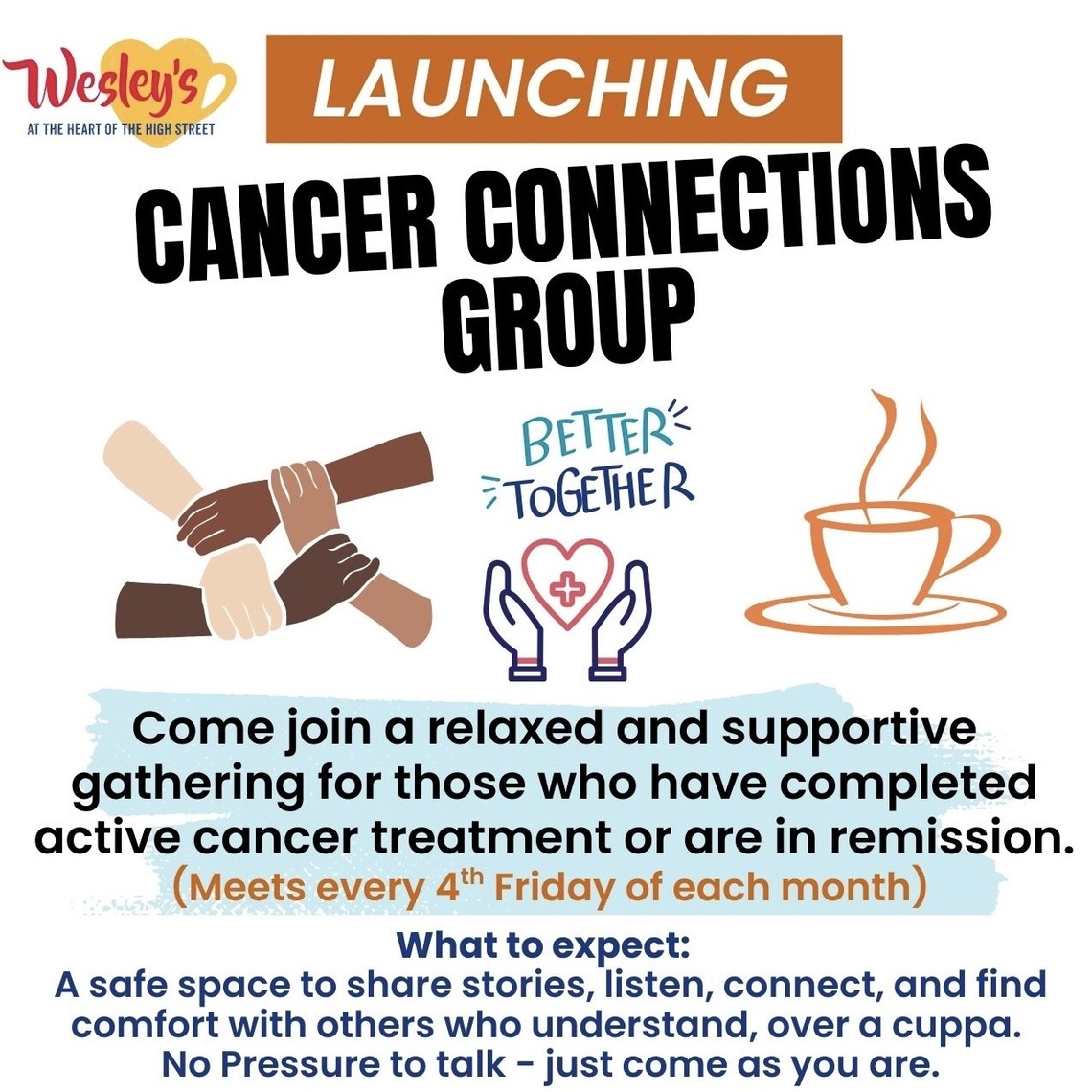 Cancer Connections Group - New Malden Methodist Church